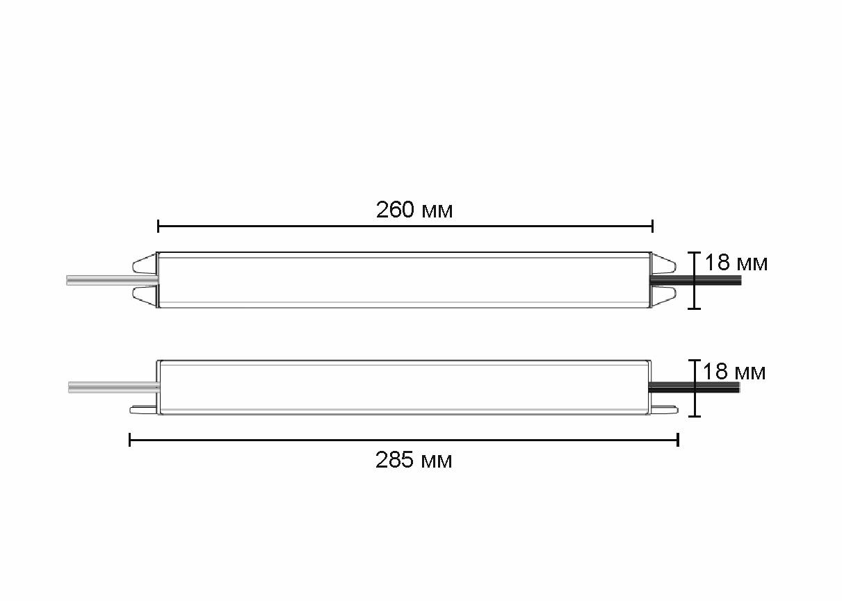 Блок питания Indoor 36W/12V серия 2, TE купить в Москве